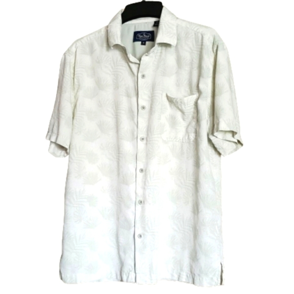 Nat Nast | Shirts | Nat Nast Pale Green Silk Blend Short Sleeve Shirt M ...